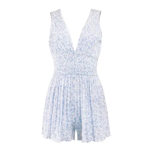 MORRATO BALI Lubna Playsuit - Blue