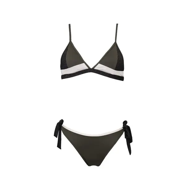 AULALA PARIS X Jade Alter Ego Mix Bikini Set - Green