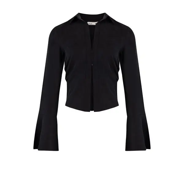 PCFG Fitted Shirt With Slit Sleeves