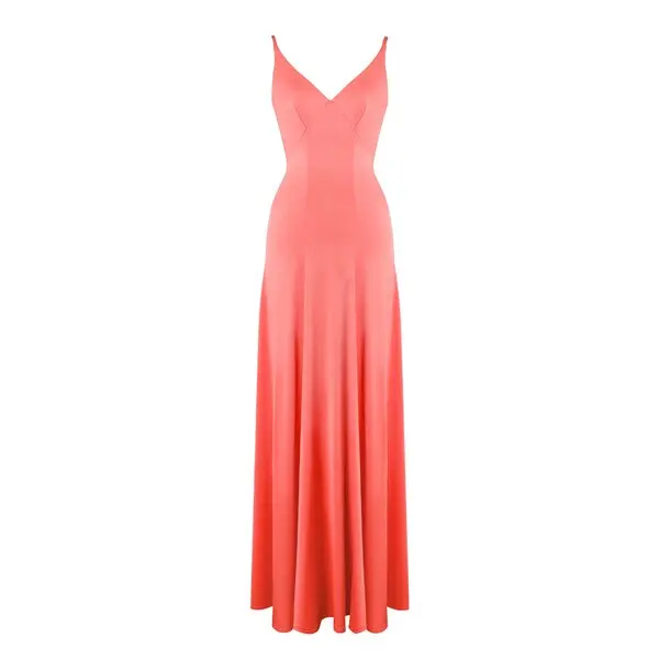 SANCTUMUM Peaches Maxi Dress