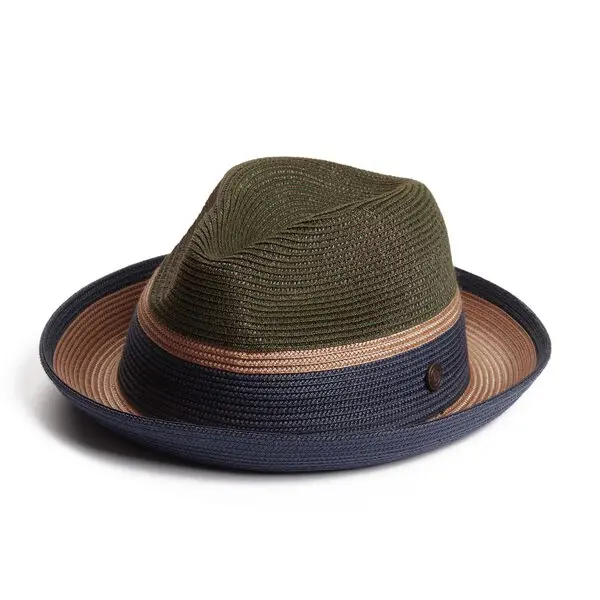 DASMARCA HATS Dasmarca Verona Straw Fedora - Green