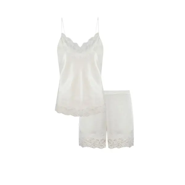 BOCAN COUTURE Cami And Short Set - White