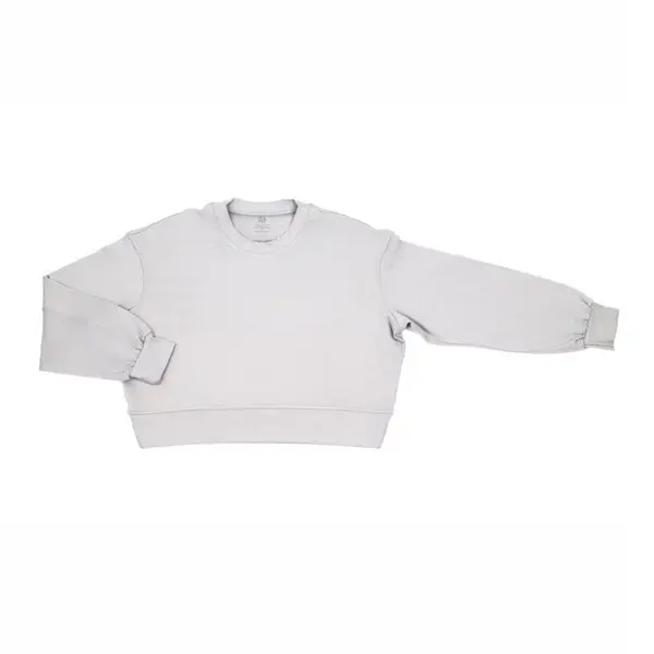 ON/OFF ESSENTIALS The Solace Crew Neck Pullover - Grey