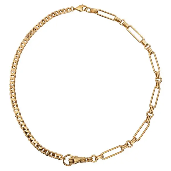 IN CAUDA VENENUM Briarée Necklace - Gold