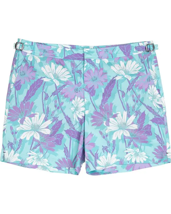 LORDS OF HARLECH Neptune Springtime Tailored Swim Short - Green