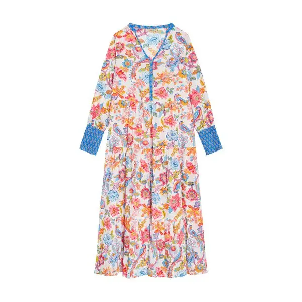 INARA Goa Carnival Cotton Dress