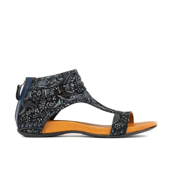 EMBASSY LONDON USA Downtown Floral Sandals
