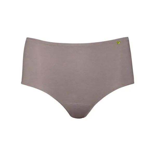 ZD ZERO DEFECTS Atenea High-waist Brief – Stylisht Fit & Comfort With Soy Fiber Color Mink - Brown