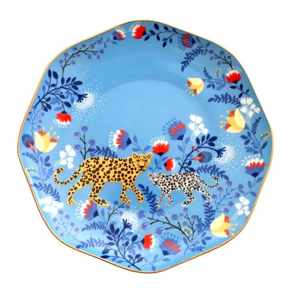 JESSIE ZHAO NEW YORK Amazon Rainforest Bone China Side Plate
