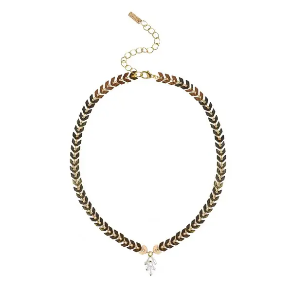 ADRIANA PAPPAS DESIGNS Venezia Choker - Yellow