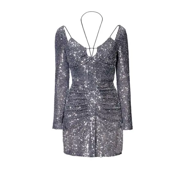 AGGI BY HALEWSKI Dianna Sequin Mini Dress