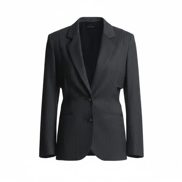 SALTEYE STUDIO Classic Bi-layered Pinstripe Blazer