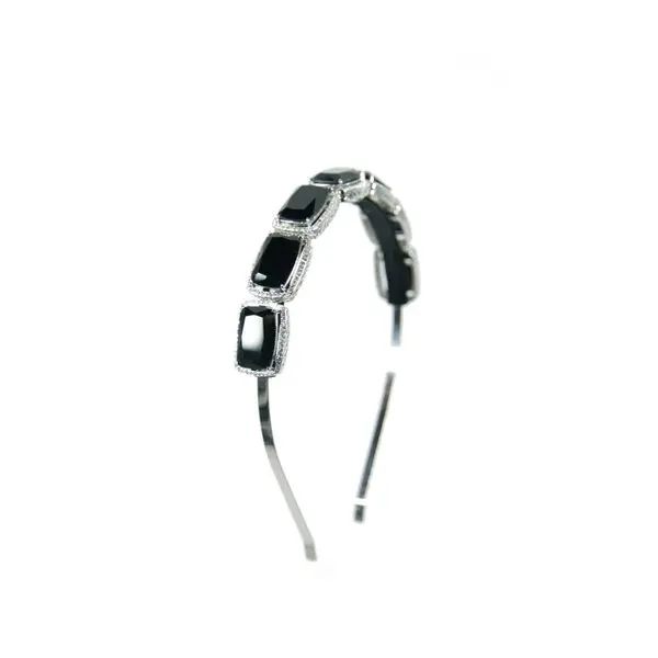 STEPHANIE BROWNE AUSTRALIA Stevie Alice Headband - Green/black
