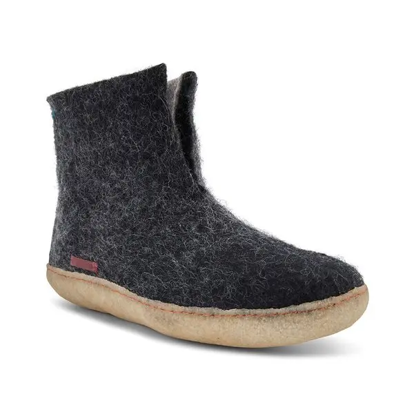 BETTERFELT High Boot With Natural Crepe Rubber Sole - Black