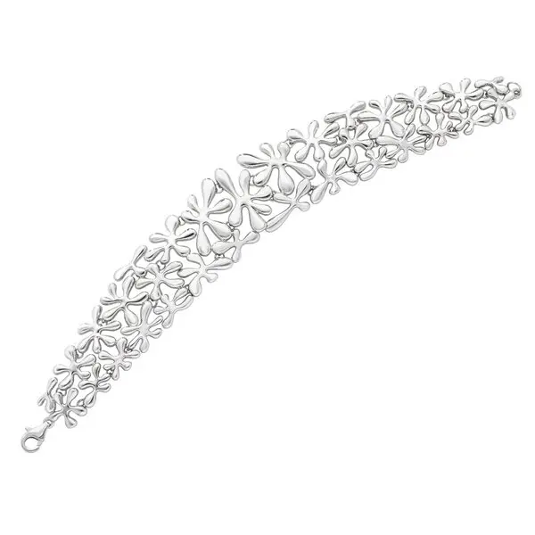 LUCY QUARTERMAINE Sterling Splash Bracelet - Silver