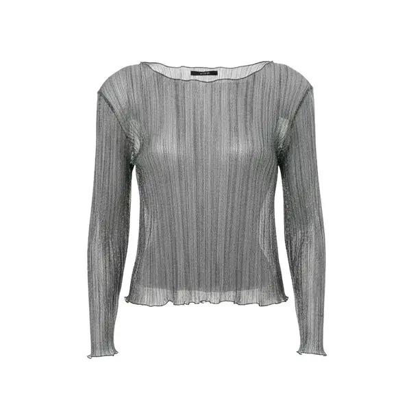 BY NOA RAWITZ Urania Plissé Long Sleeve Top