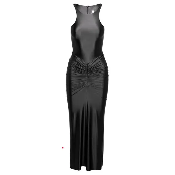 DELFI COLLECTIVE Dione Racerback Midi Dress - Black