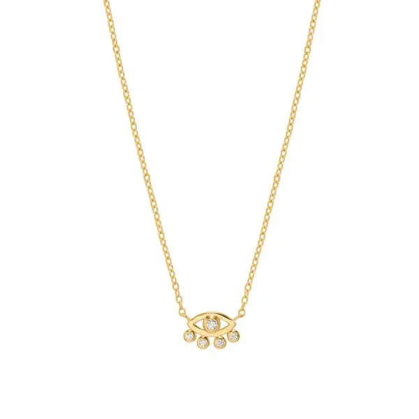 VANCHI Defender Evil Eye Necklace - Gold