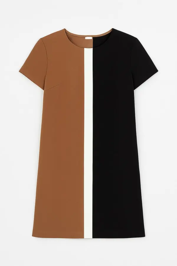 CONQUISTA Straight Short Sleeve Dress