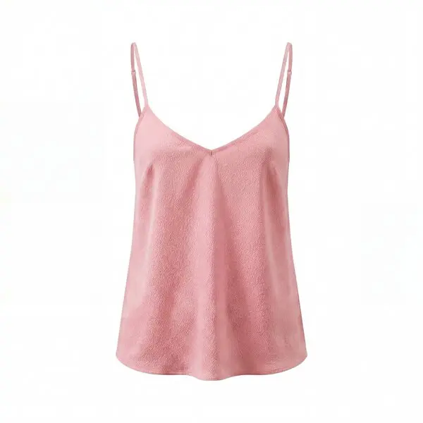 VIMISSIA Bubble Silk Camisole - Pink