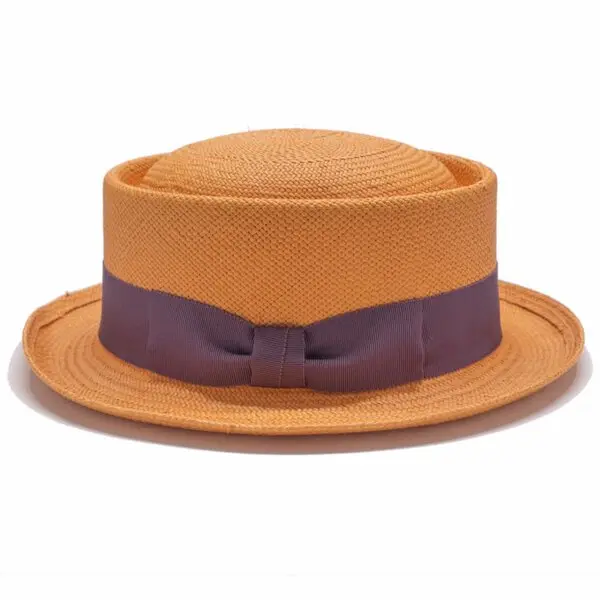 ANTHONY PETO Pork Pie Panama Hat