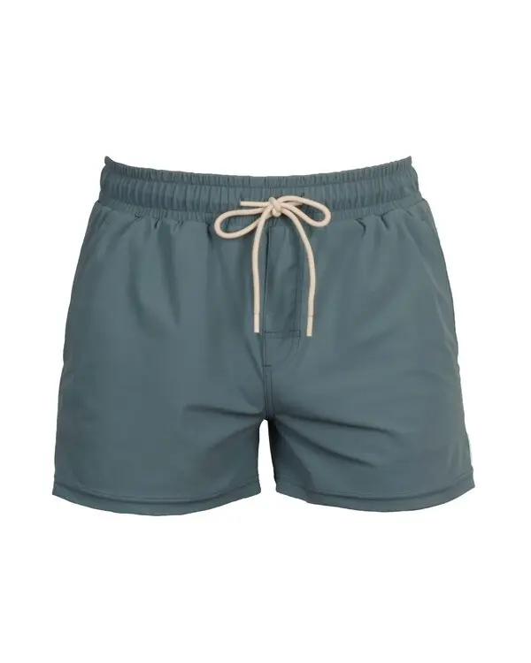 MERIDIAN SWIMWEAR Parallel Swim Trunks - Blue