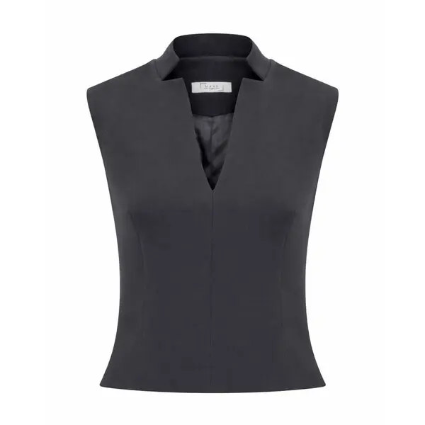 MAAN ISTANBUL High Neck Sleeveless Blouse