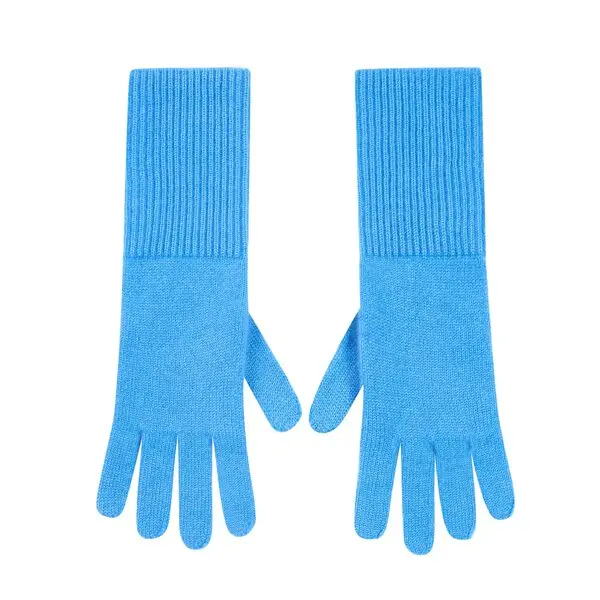 LOOP CASHMERE Cashmere Gloves - Blue