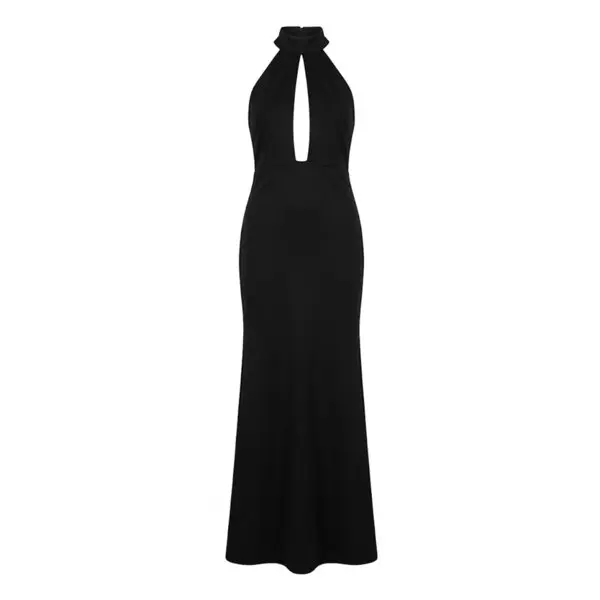 CHIARELLA Adelaide Halterneck Cocktail Dress