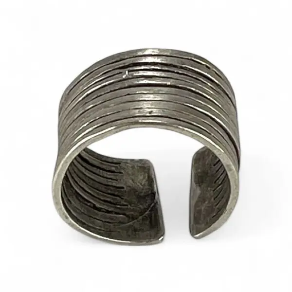 BY VIRGO Iskira Antique Ring - Silver