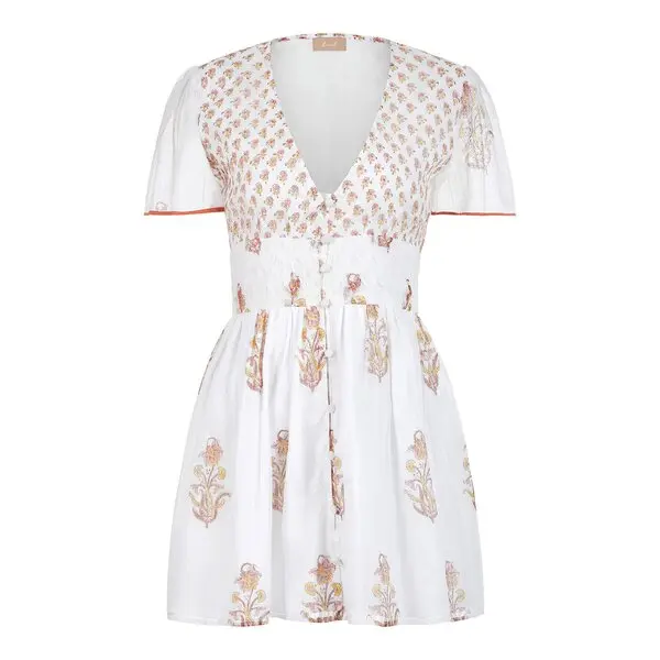 LIMINAL Lily Kota Doria Dress