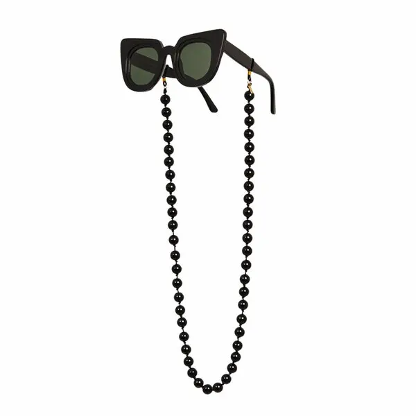 THE ROSE Glasses Chain - Black