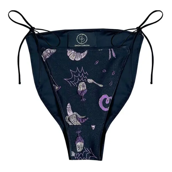 GEEGEE COLLECTION Verano Bikini Bottom - Black