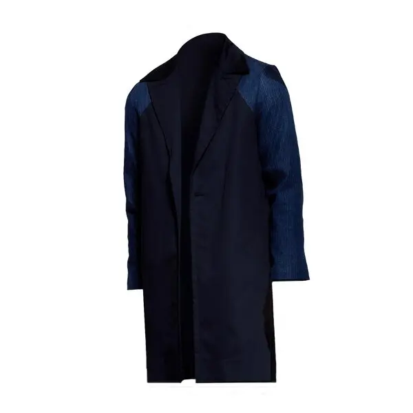 STORY WEAR Denim Long Trench Coat
