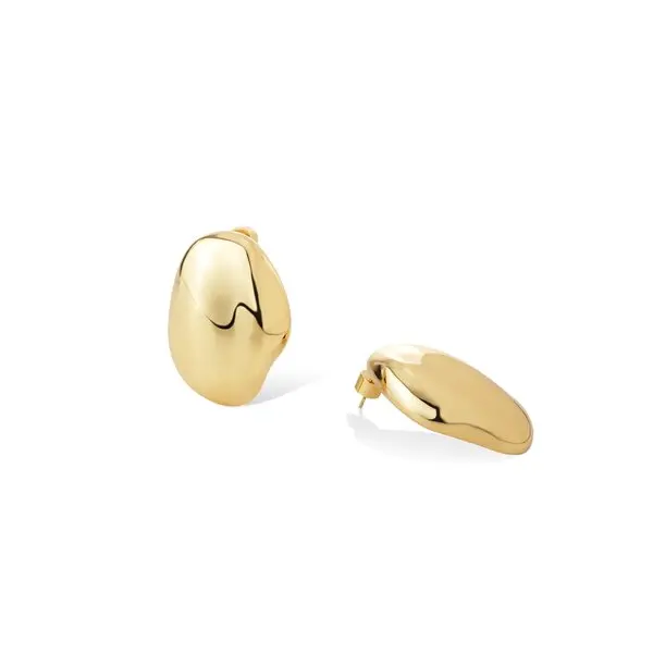 RETRO CHIC Lumina Orbit Earrings - Gold