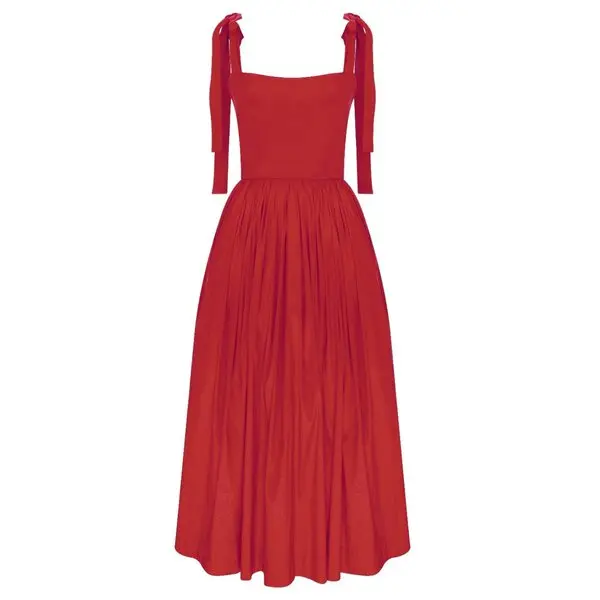NAZLI CEREN Lou Lou Midi Skirt