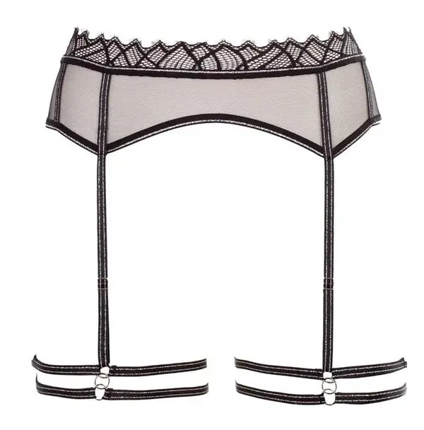BRACLI Manhattan Harness Garter - Black