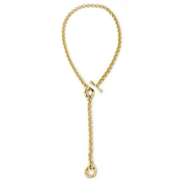 BIKO Axel Convertible Lariat Necklace - Gold