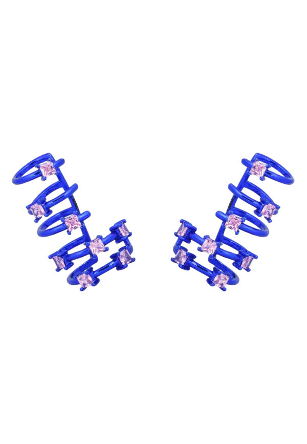 LAVANI JEWELS Togusa Ear Cuff - Blue