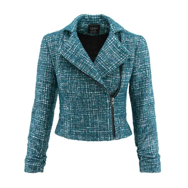 AVENUE N°29 Double Breasted Cropped Jacket