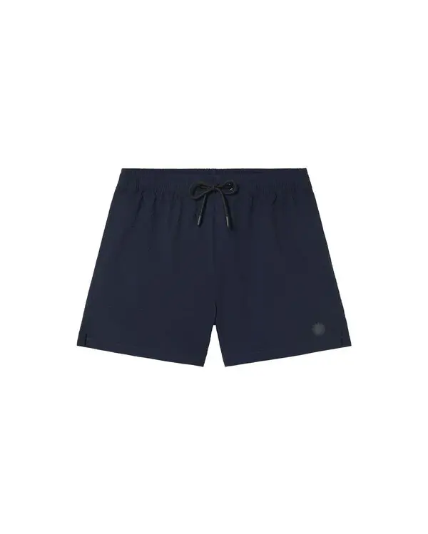 THINKING MU Seersucker Limpopo Swimsuit - Blue