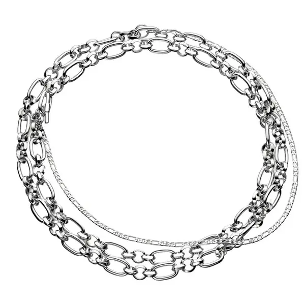 TAMI&TAMI Ten Sixty Four Studio Vintage Belly Chain - Silver
