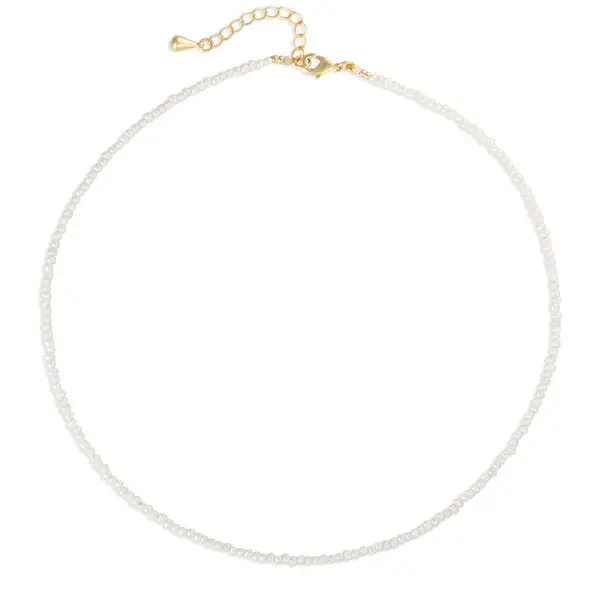 ARCTIC FOX & CO. The Sandi Pearl Necklace - White