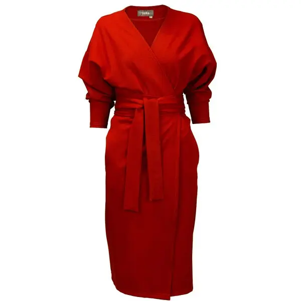 NOLA Kimono Dress - Red