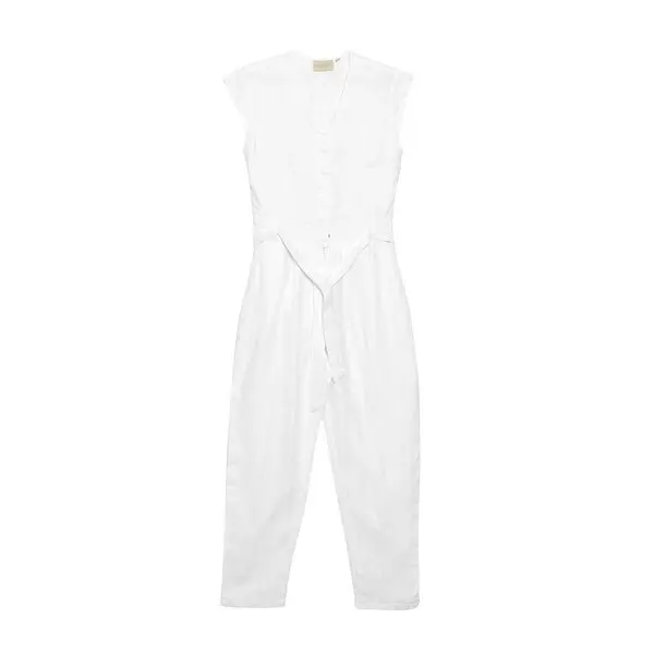 REISTOR Evening Chai Jumpsuit - White