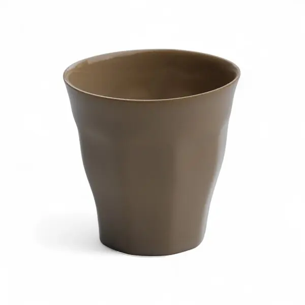 AYA PORCELAIN Neutrals / Aya Tobacco Handcrafted Porcelain Cup