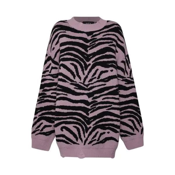 SVETA MILANO Letitia Long Sweater - Purple