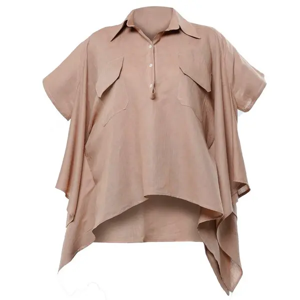 METAMORPHOZA Loose Linen Shirt