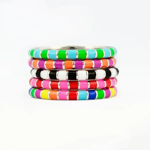 PINNOLE Curious Stack Rings - Gray