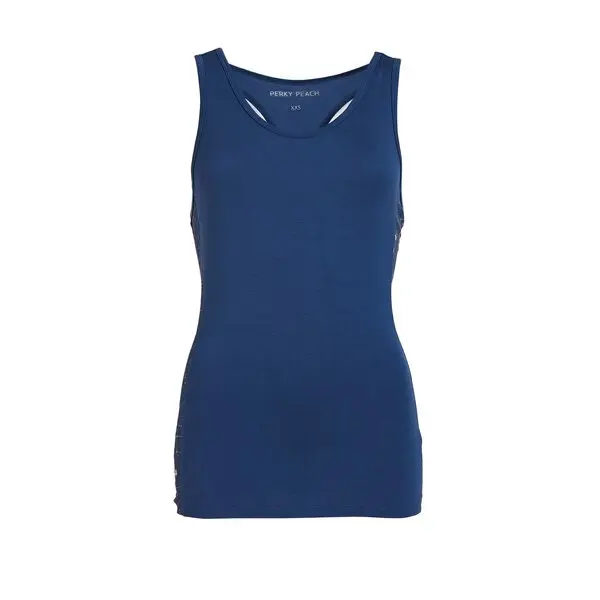 PERKY PEACH Sleeveless Vest Top